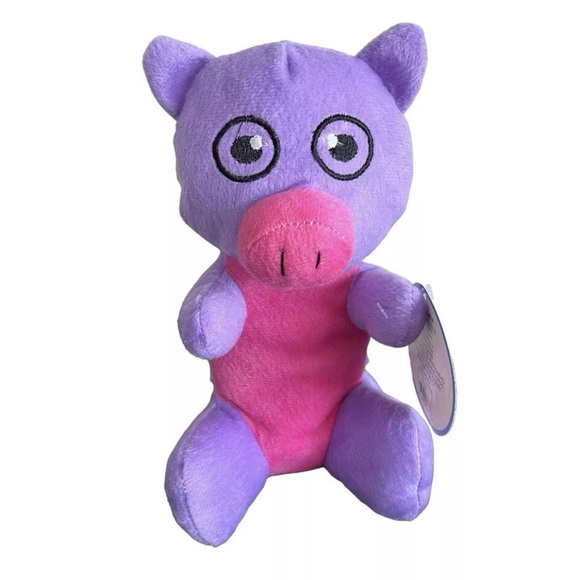 Kellytoy | Toys | Kellytoy Pig Plush Animal Pals Stuffed Animal Purple ...